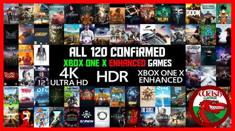Updated Full List Of Xbox One X Enhanced Games Confirmed K Hdr
