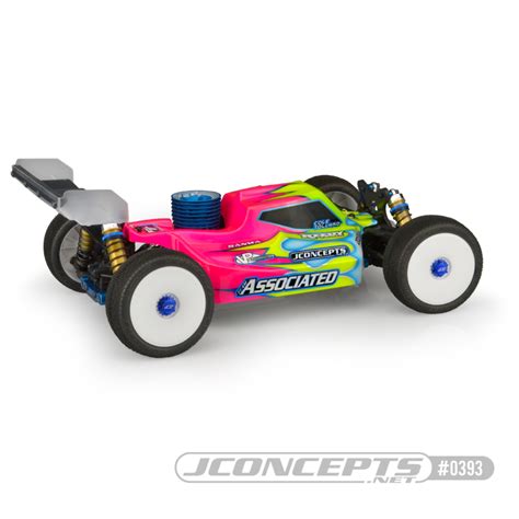 JConcepts S15 RC8B3 1 Clear Body RC Car Action
