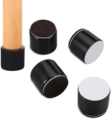 Rehausseur De Meubles En Acier Carbone Lot De 4 Rehausseur Pieds De