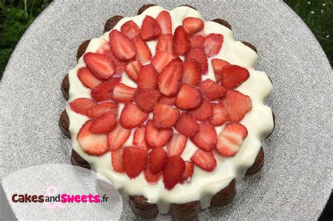 G Teau Fraises Et Chocolat Blanc Cakesandsweets Fr
