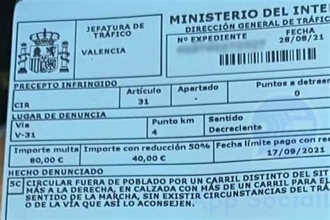 Tráfico Multas DGT Me puedo librar de una multa si me la entregan