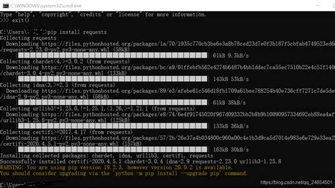python安装request等库失败报错syntaxerror invalid syntax解决方法 invalid syntax pip install requests csdn博客