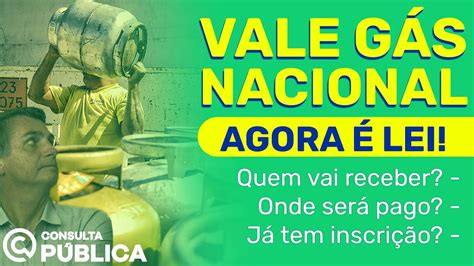 AUXÍLIO GÁS APROVADO Quem vai receber o vale gás nacional Tem