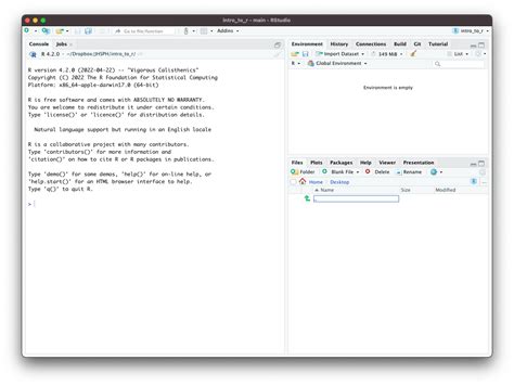 Mastering Data Visualization With R Install R And Rstudio