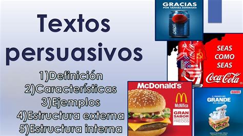 Funciones Y Caracter Sticas De Textos Persuasivos