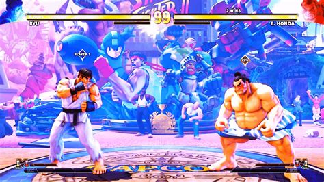 Classic Ryu Vs E Honda Hardest Street Fighter V YouTube