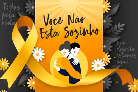 Você Não Está Sozinho Setembro Amarelo Social Media PSD Editável