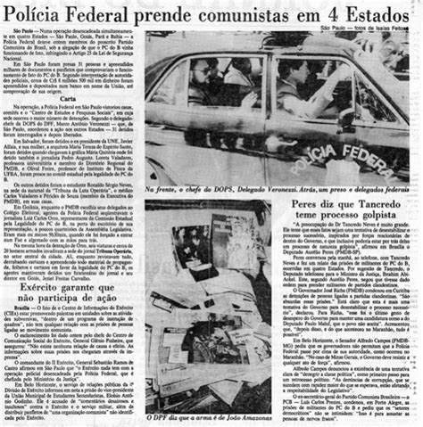 Memorial da Democracia PF faz caçada final aos subversivos