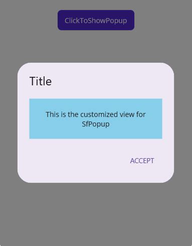 Layout Customizations In NET MAUI Popup Control Syncfusion