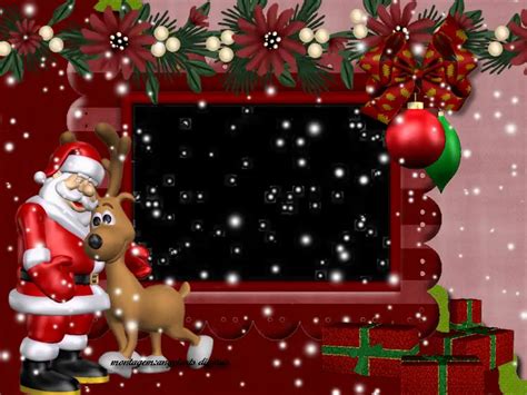 Molduras de Natal para Fotos Grátis Toda Atual