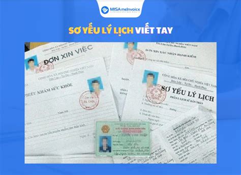 Rất Hay Sơ yếu lý lịch là gì Cách viết sơ yếu lý lịch xin việc cho