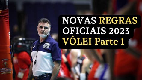 NOVAS REGRAS DO VOLEIBOL PARTE 1 VOLLEYBALL RULES 2023 ANDERSON