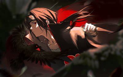 Télécharger itachi uchiwa corbeau noir personnages naruto ténèbres