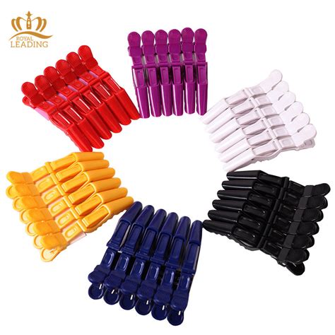 Custom Logo Colorful Non Slip Hair Accessories Hair Styling Sectioning