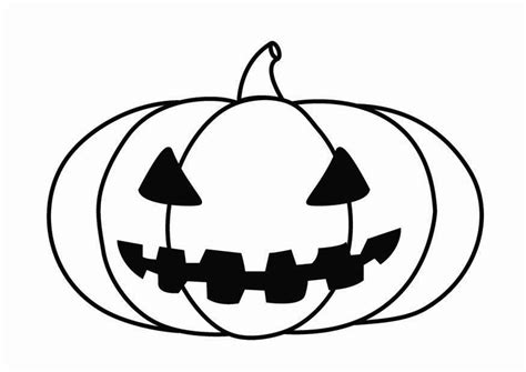Dibujo Para Colorear Calabaza De Halloween Dibujos Para Imprimir