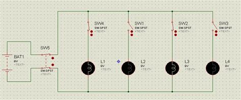 proteus tutorial switches and relays types screenshots