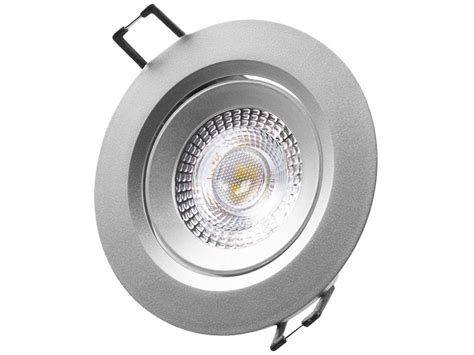 Edm Lâmpada Embutida Led Embutida 5W 380 Lumens 6400K Worten pt