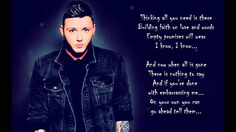 JAMES ARTHUR Impossible LYRICS YouTube