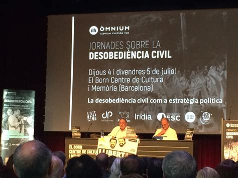 xavier antich on Twitter La desobediència civil no és només