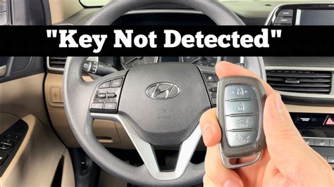 How To Start A Hyundai Tucson With Dead Remote Key Fob Battery 2016
