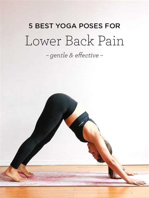 Yoga Poses For Back Pain