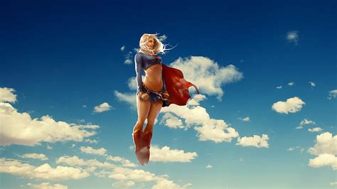 HD Wallpaper Comics Sexy Supergirl Superman Women Wallpaper Flare