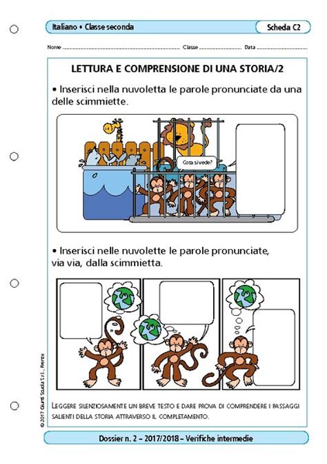 Lettura E Comprensione Di Una Storia 2 Giunti Scuola