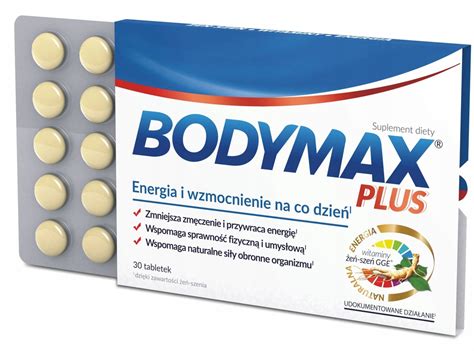 BODYMAX PLUS ŻEŃ SZEŃ 30 TABLETEK 6924125331 oficjalne archiwum Allegro