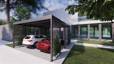 Wiaty garażowe metalowe BG TECHNOLOGY