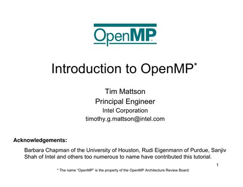 pdf an introduction to openmp