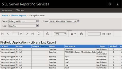 Microsoft SSRS Tabellae