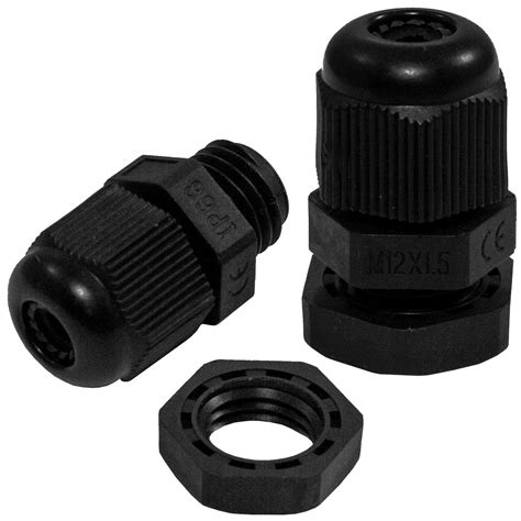 Lumonic 10x presse étoupe M12 IP67 métrique d3 6 5mm I Passage de câble