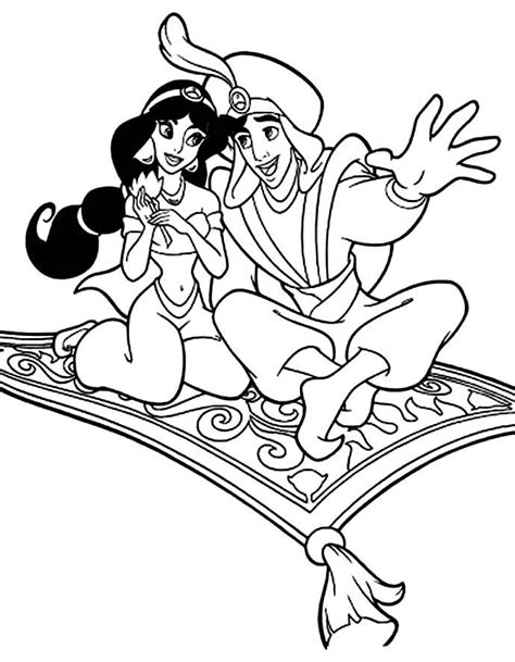 Desenhos Do Aladdin Para Colorir Pop Lembrancinhas