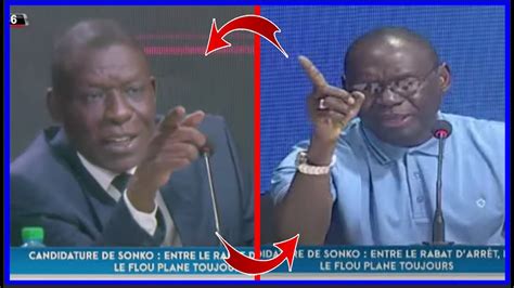 Débat houelux ça ch uffe entre Serigne Saliou Gueye Farba Senghor