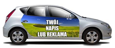 Naklejki Reklama Folia Na Samoch D Auto Okno Kolor Cena Opinie
