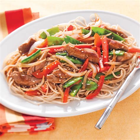 Sauté de porc teriyaki aux légumes 5 ingredients 15 minutes