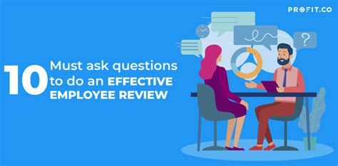 Questions Managers Have To Ask For Performance Review Profit Co