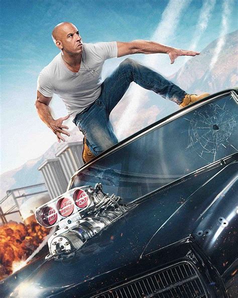 Rápidos y Furiosos 8 Vin Diesel Hombre Películas Celebridades rápidos