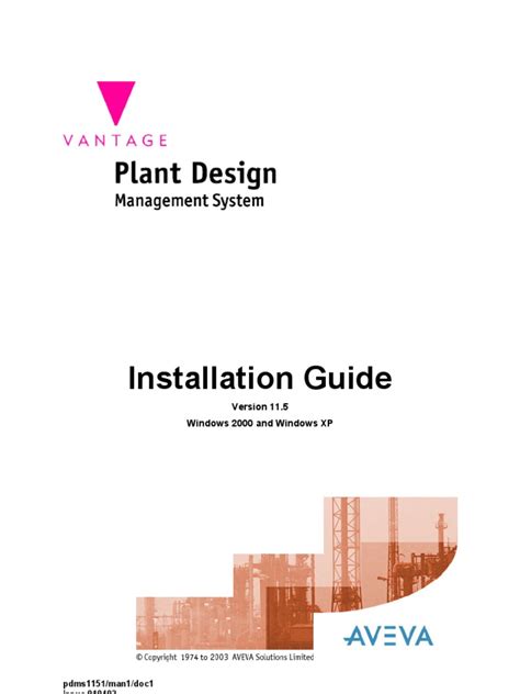 pdms 11 5 installation guide pdf installation computer programs microsoft windows