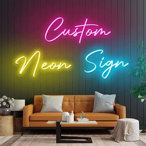 Enseignes au néon personnalisées enseigne lumineuse au néon