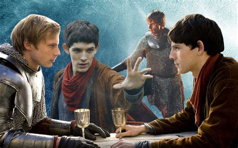 Merlin Arthur Merlin On Bbc Wallpaper Fanpop