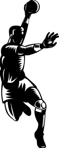 Handball Vector Images Over