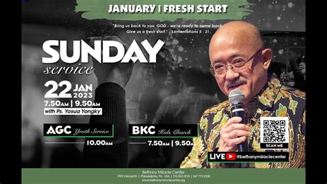 PS LUKAS KUSUMA Ibadah Raya KEDUA Minggu 22 January 2023 Jam 09 50