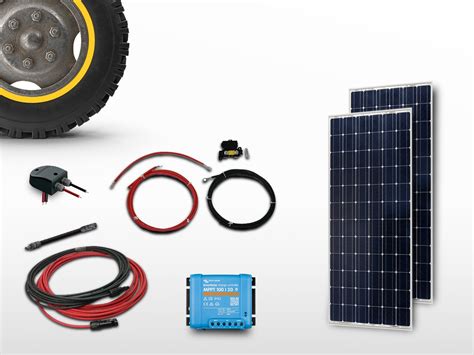 Kit Solaire Camping Car Mppt Monocristallin Victron X W Kit Panneau