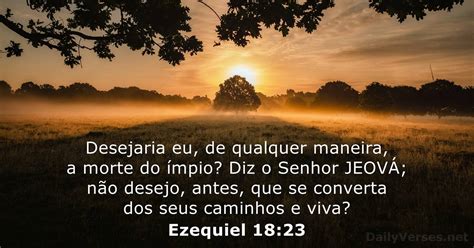 De Mar O De Vers Culo Da B Blia Do Dia Ezequiel