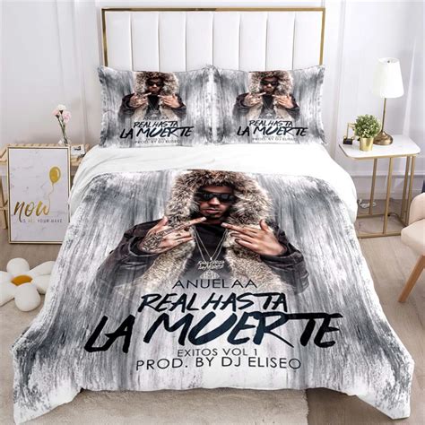 Hot Collection Anuel Aa Rapper 2023 Beding Set Anuel AA Shop