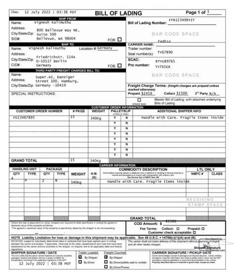 Automate Logistics Document Processing Super Ai