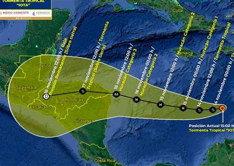 Tormenta Tropical Iota Se Forma En El Mar Caribe Central Tn Tv