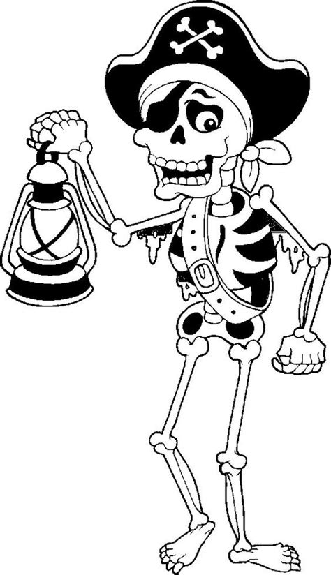 Esqueleto Pirata Chibi Para Colorear Imprimir E Dibujar Dibujos Porn
