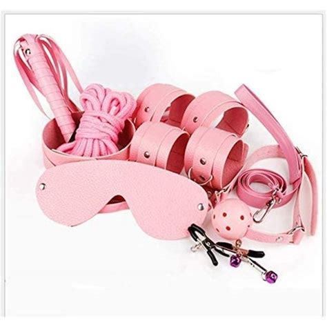 KIT BONDAGE 8 PIEZAS ROSA Comprar En Buena Vibra
